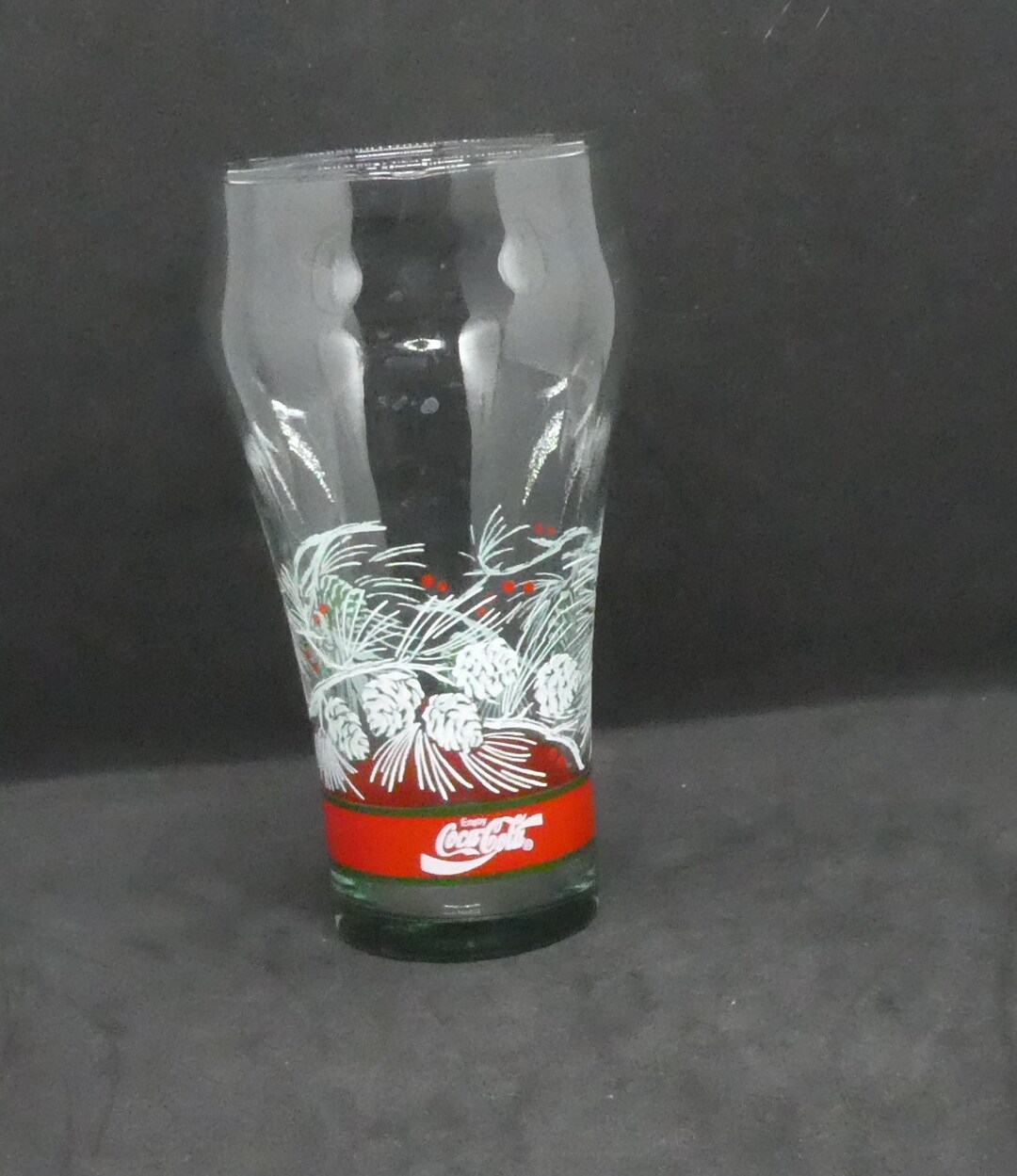 Tumbler-12 Oz-coke Christmas Glass-barware-holiday Hosting Gift- Fill ...