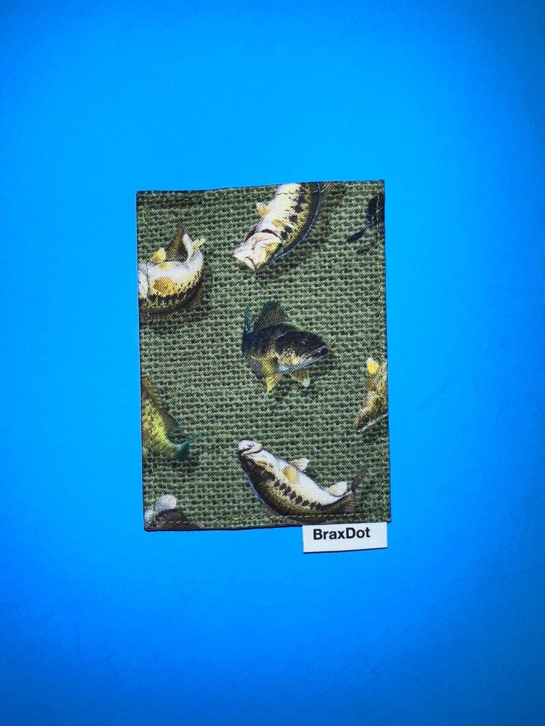 Green Fish Minimalist Wallet With RFID Card Protection - Etsy