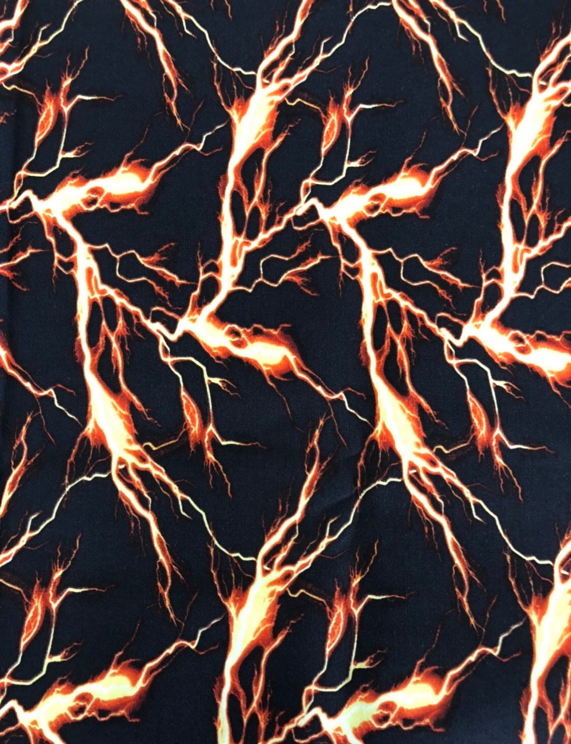 Glow in the Dark Lightning Adult Face Mask With Nose Wire. - Etsy UK