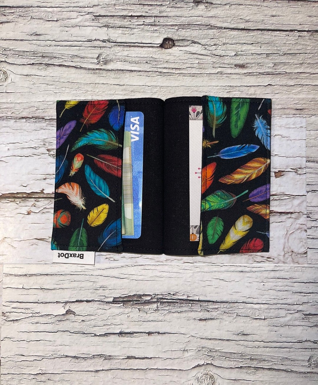 Feather Minimalist Wallet With RFID Protection - Etsy