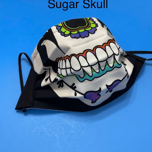 Sugar Skull Mask - Etsy Canada