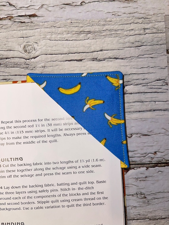 Gone Bananas Corner Bookmark - Etsy