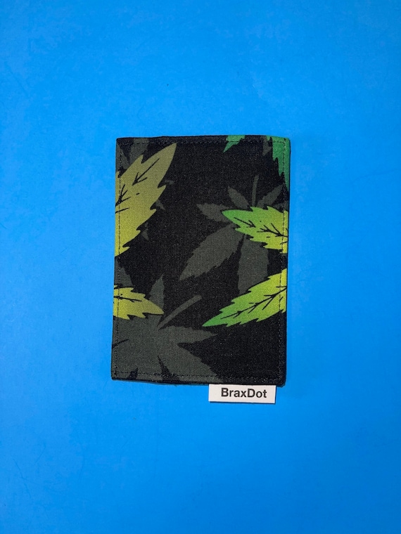 Minimalist Wallet With RFID Security Protection Marijuana - Etsy
