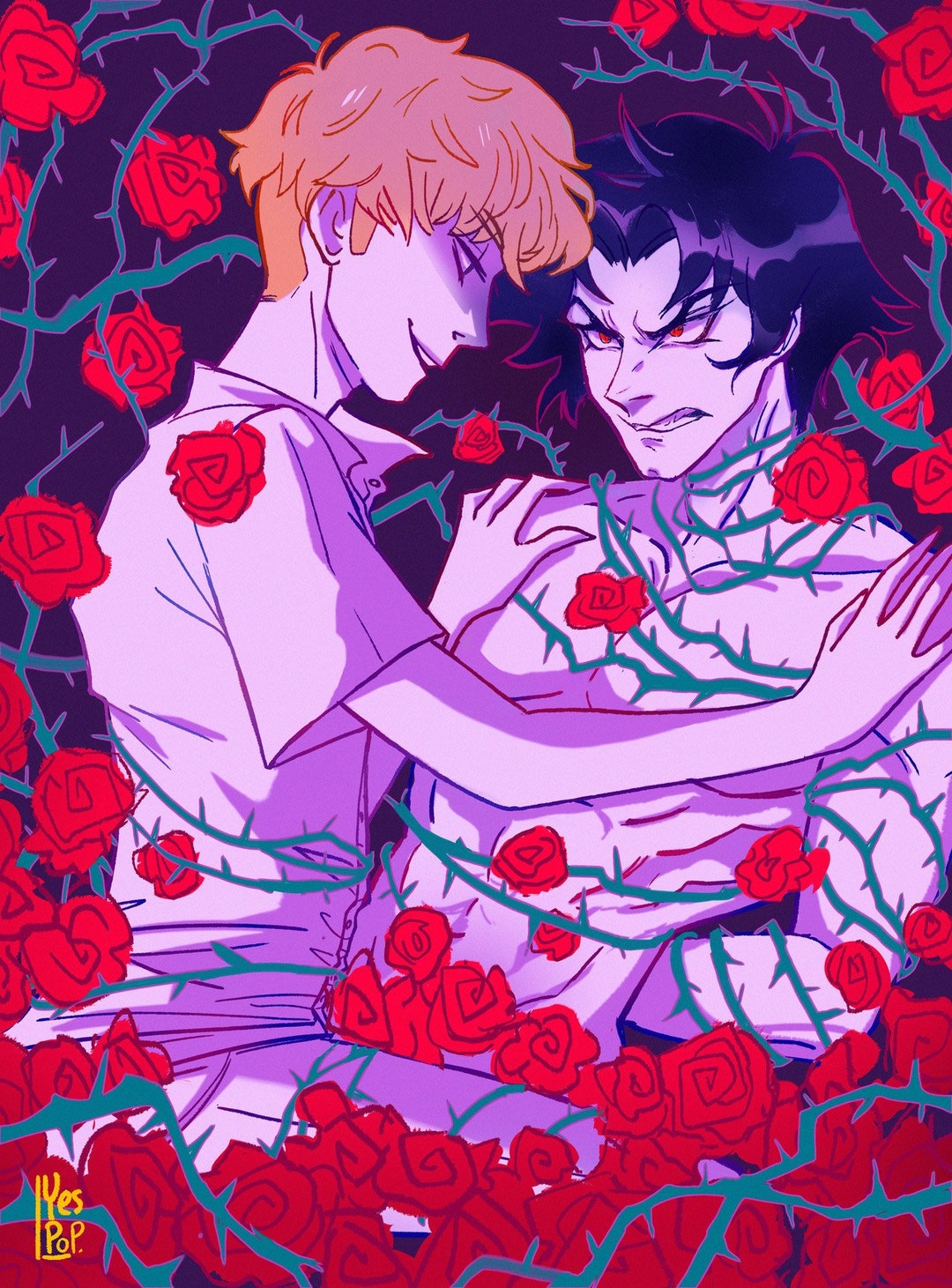 Devil Art Print - Etsy