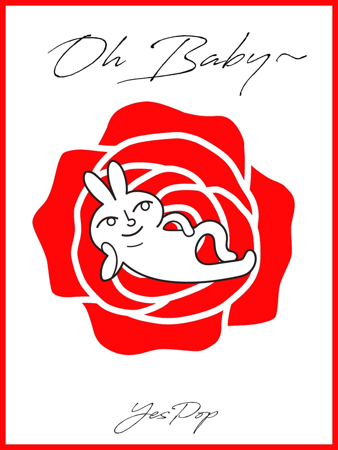 Oh Baby~ Lenny Bunny Enamel Pin - Etsy