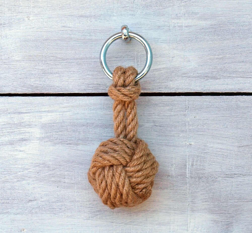 Set of 6 Drawer Pull or Handle,monkey Fist Knobs,nautical Drawer Pull ...