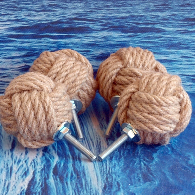 Rope Drawer Pulls - Etsy