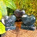 Black Obsidian Scrying Mirror With Stand Protective Divination Tools ...