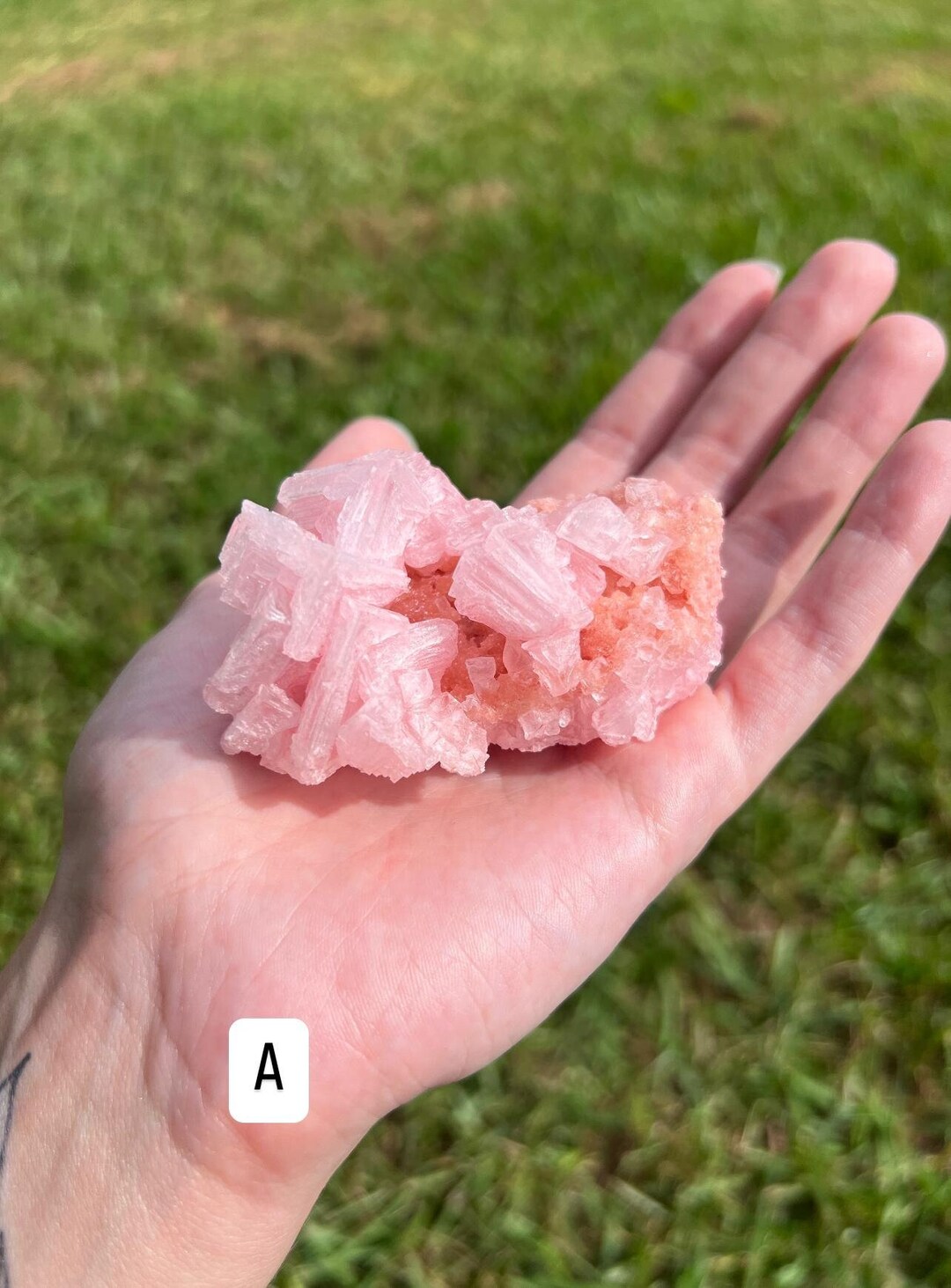 Beautiful and Rare Halite | Deep Pink Gemstone | Crystal Healing | Self ...