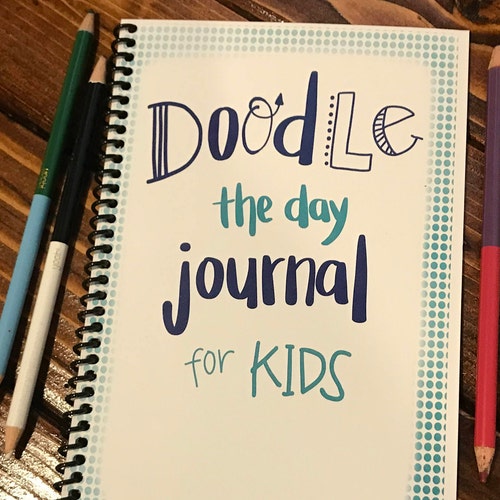 Doodle the Day Journal for Kids | Etsy