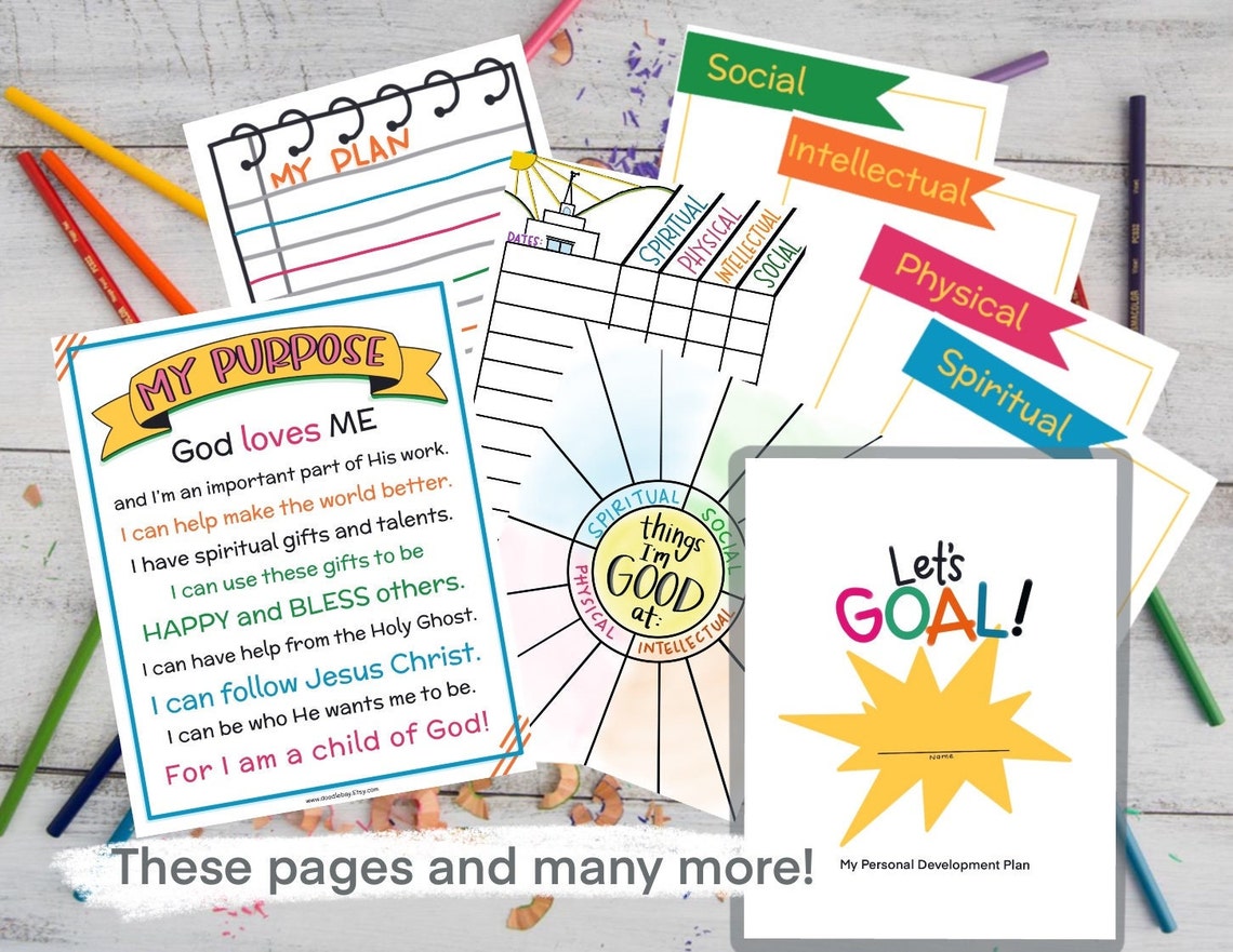 Ultimate Goal Bundle Children and Youth Personal Development - Etsy