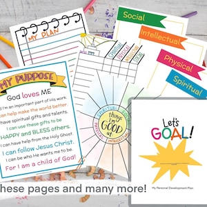 Goal Cards for the New Children and Youth Program - Etsy