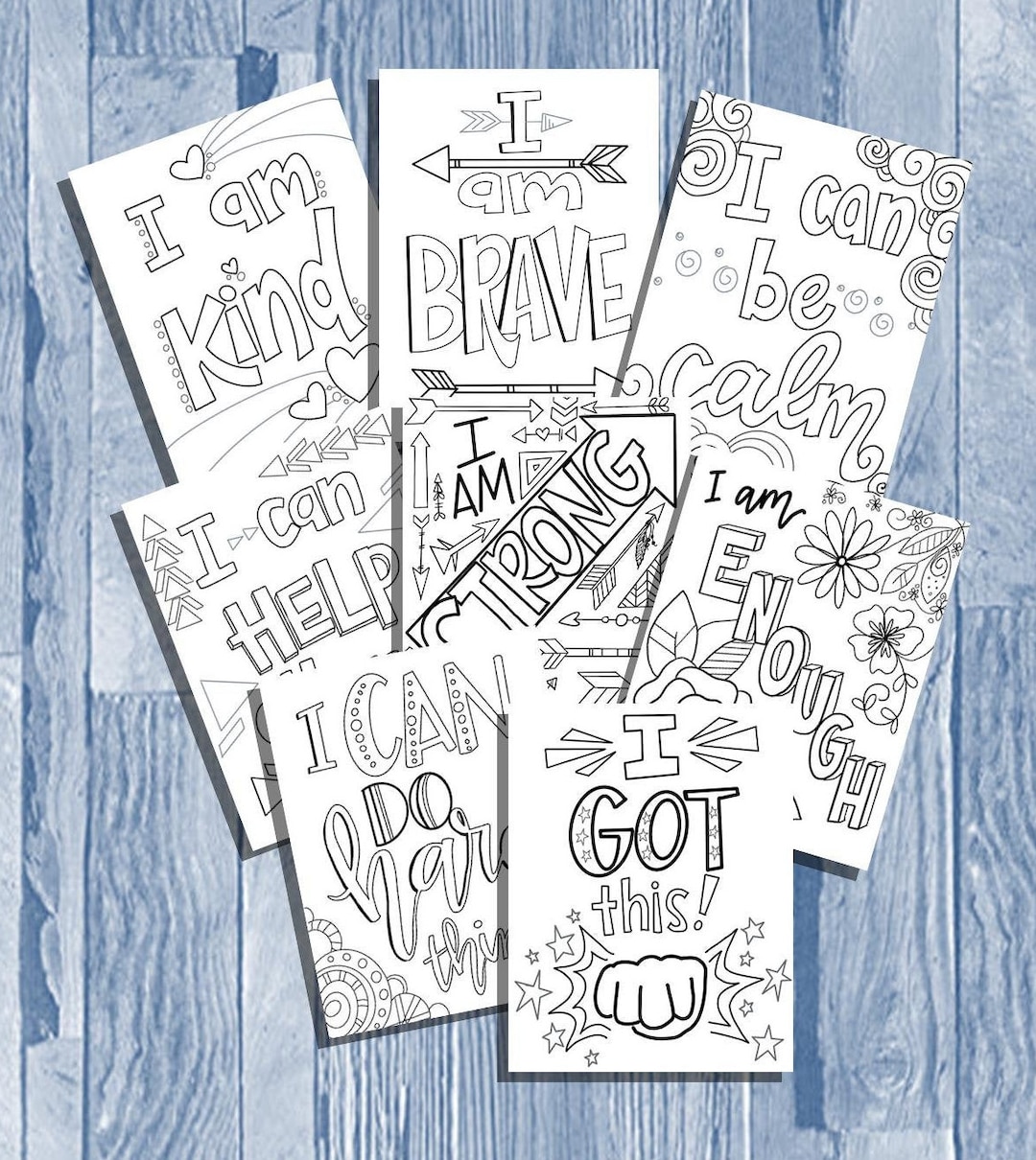 I Got This- Positive Affirmation Coloring Pages for Kids - Etsy