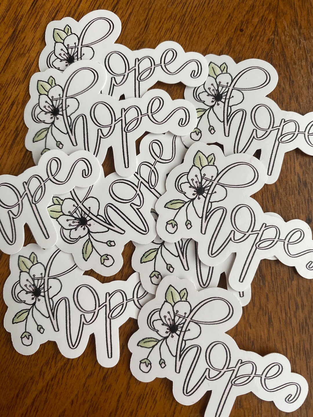 Hope Waterproof Vinyl Sticker - Etsy