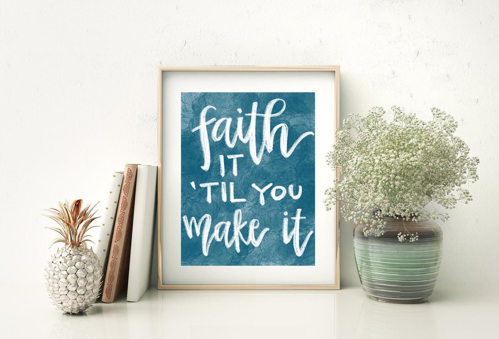 Faith It Til You Make It Printable - Etsy
