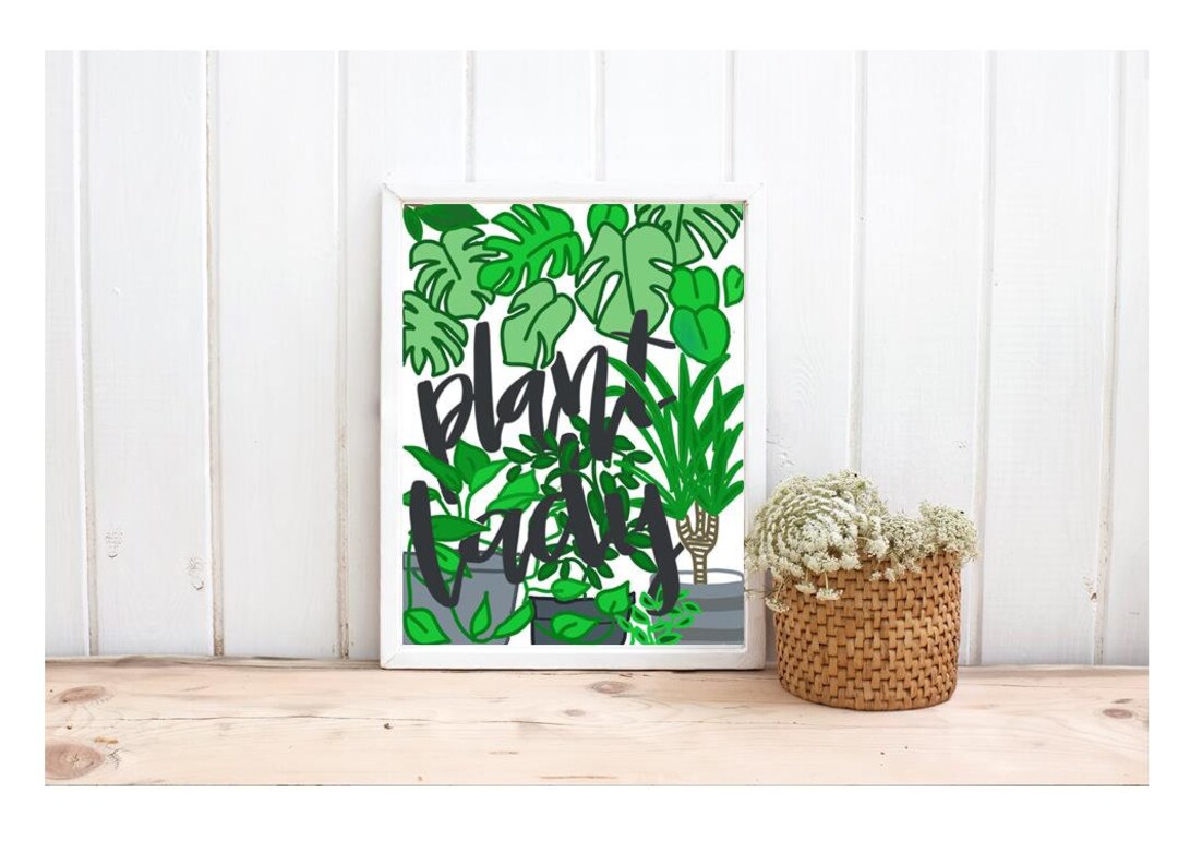 Plant Lady Printable - Etsy