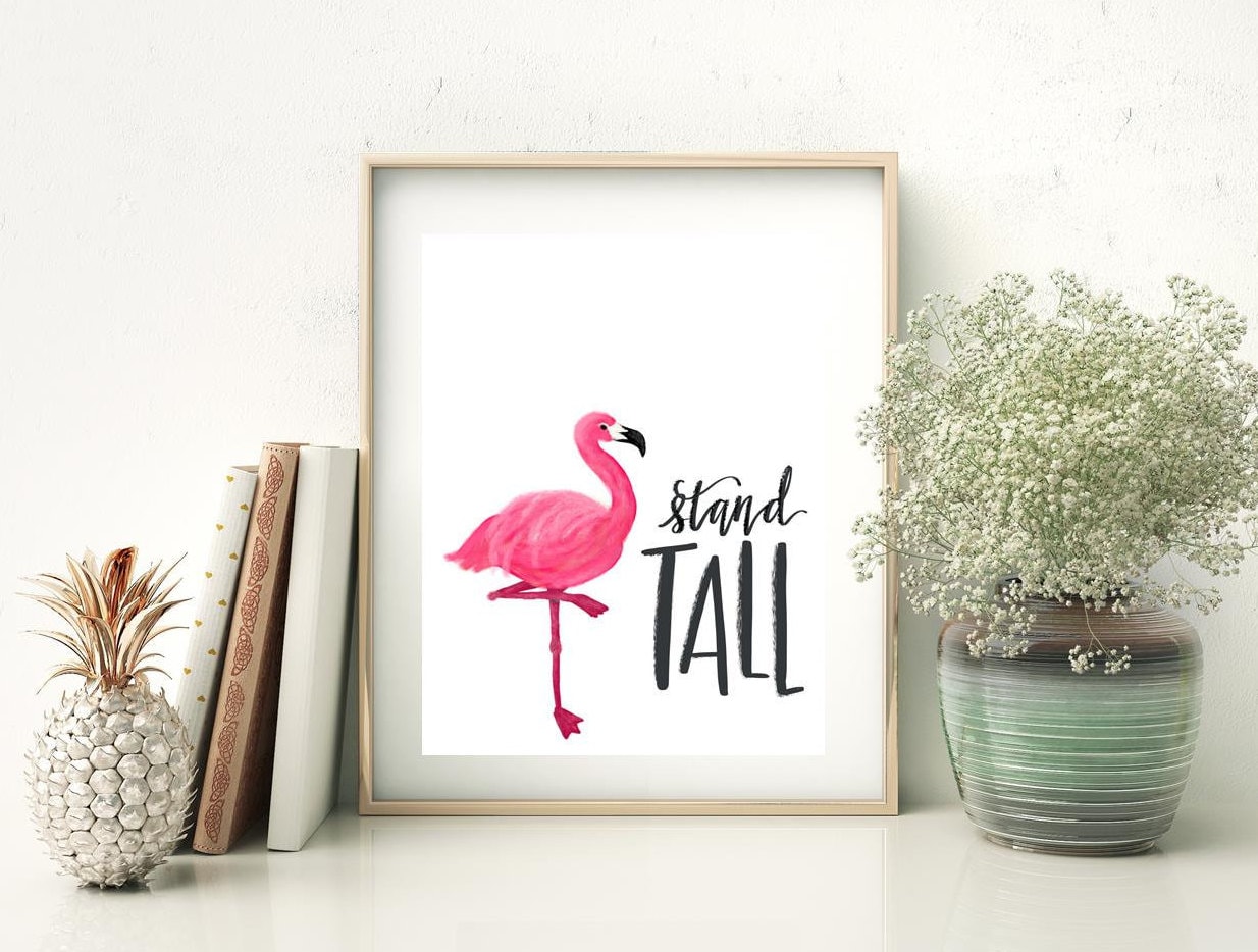 Stand Tall Printable Wall Art - Etsy