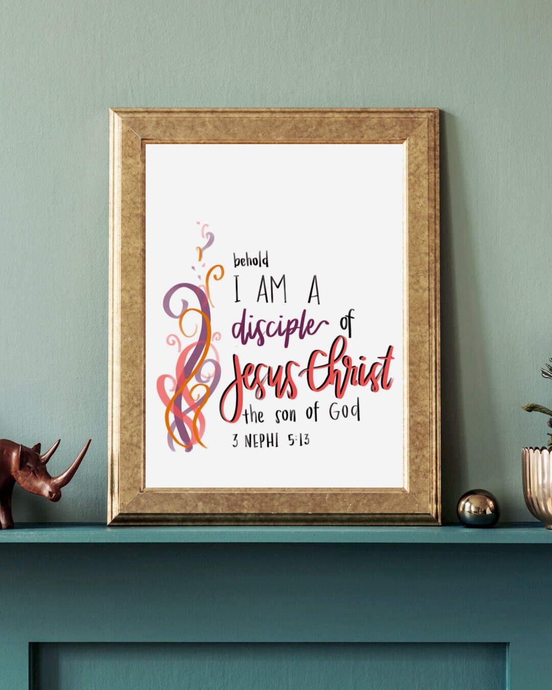2024 LDS Youth Theme - Disciple of Christ - Printable - Etsy