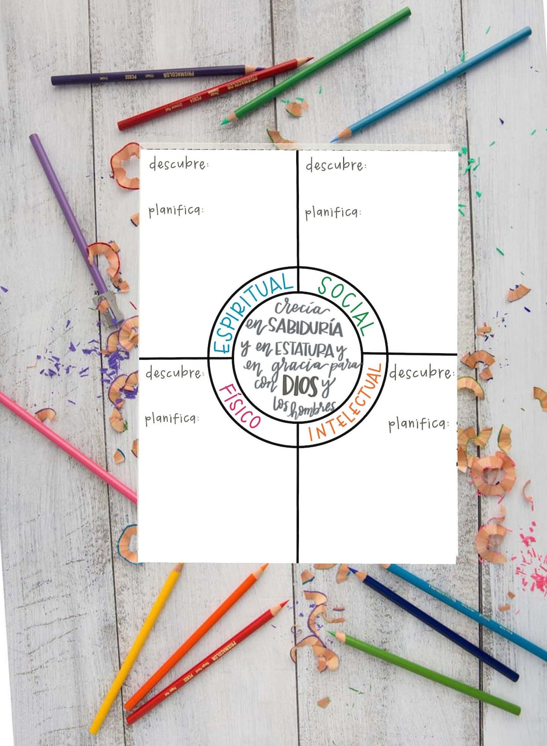 Hoja De Metas- Desarrollo Personal Infantil Y Juvenil En Español ...