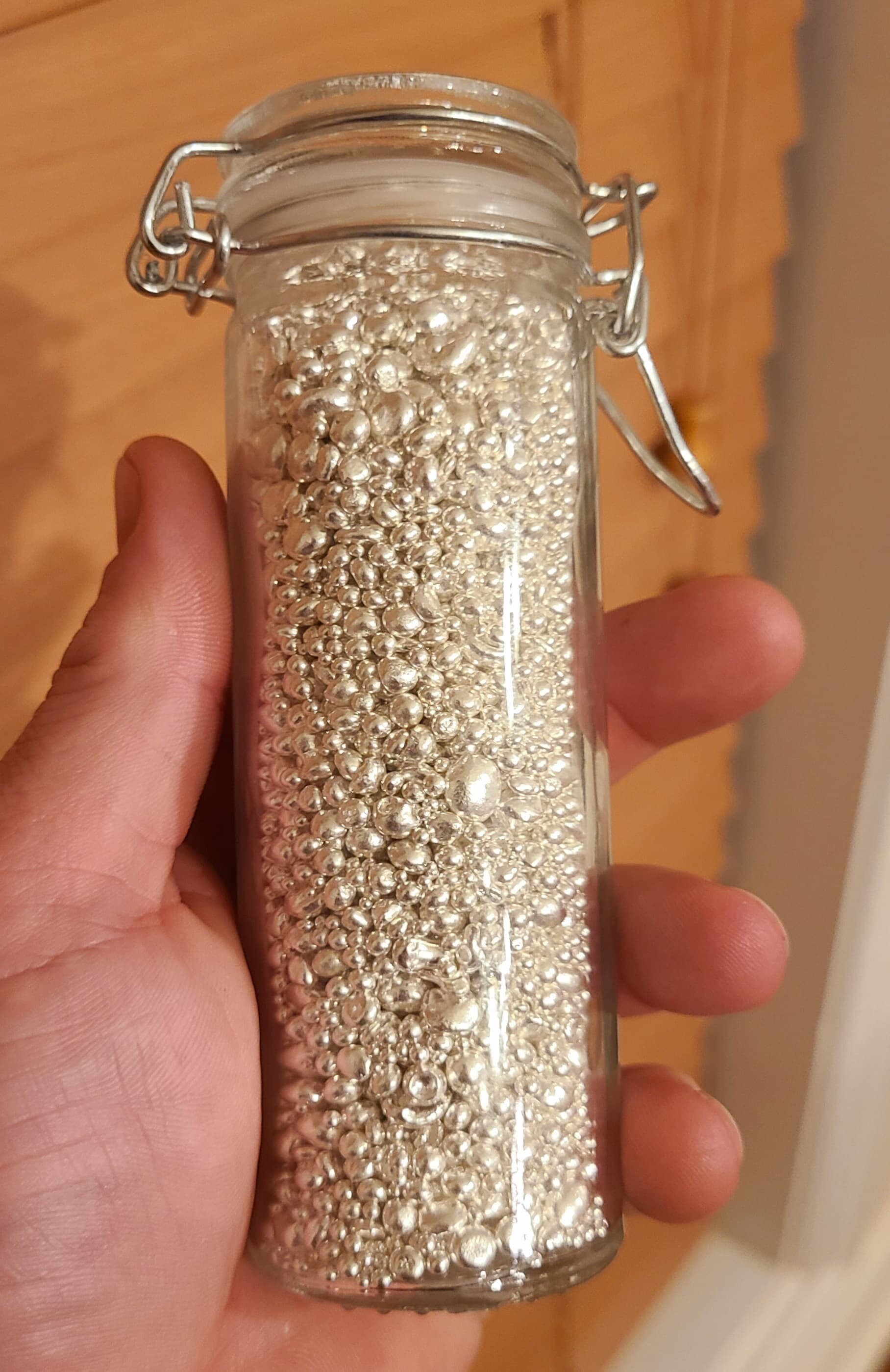 20 GRAMS Of .9999 Fine SILVER SHOT Pure in Glass Vial | Etsy