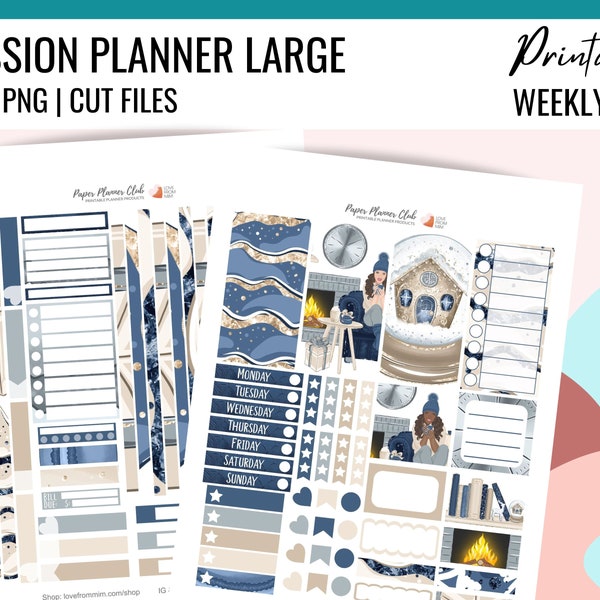 Printable Large Stickers - Etsy