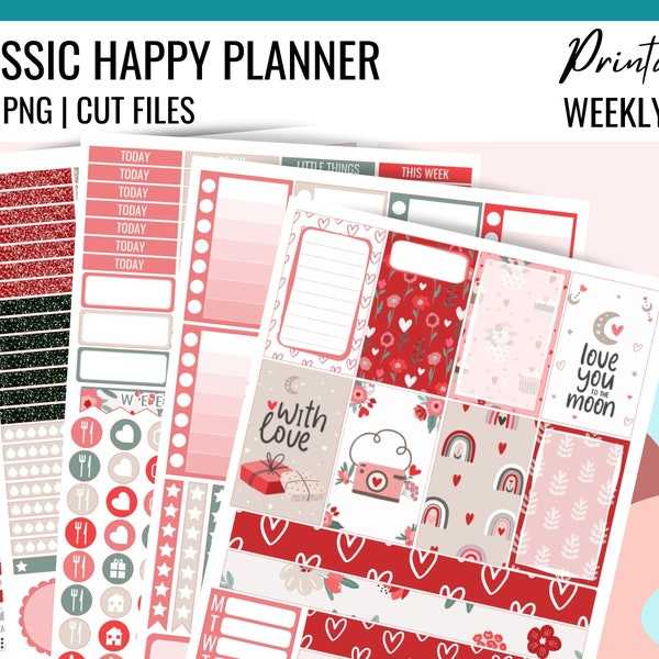 Printable Planner Stickers - Etsy