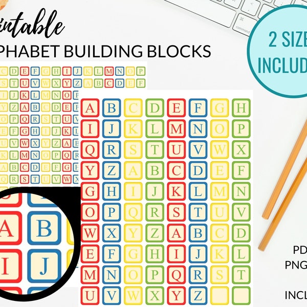 Building Blocks Stickers - Etsy
