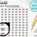 Printable FAMILY TIME Sticker Family Time Planner Sticker Family Time ...