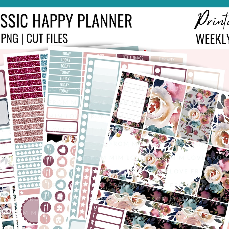 Floral Weekly Kit - Etsy