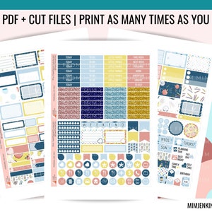 BACK TO SCHOOL Printable Planner Stickers, Teacher, Erin Condren ...