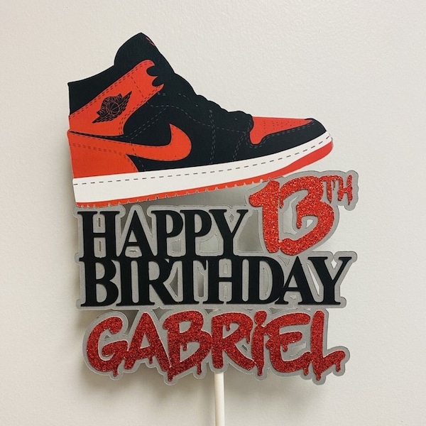 Jordan Cake Topper - Etsy