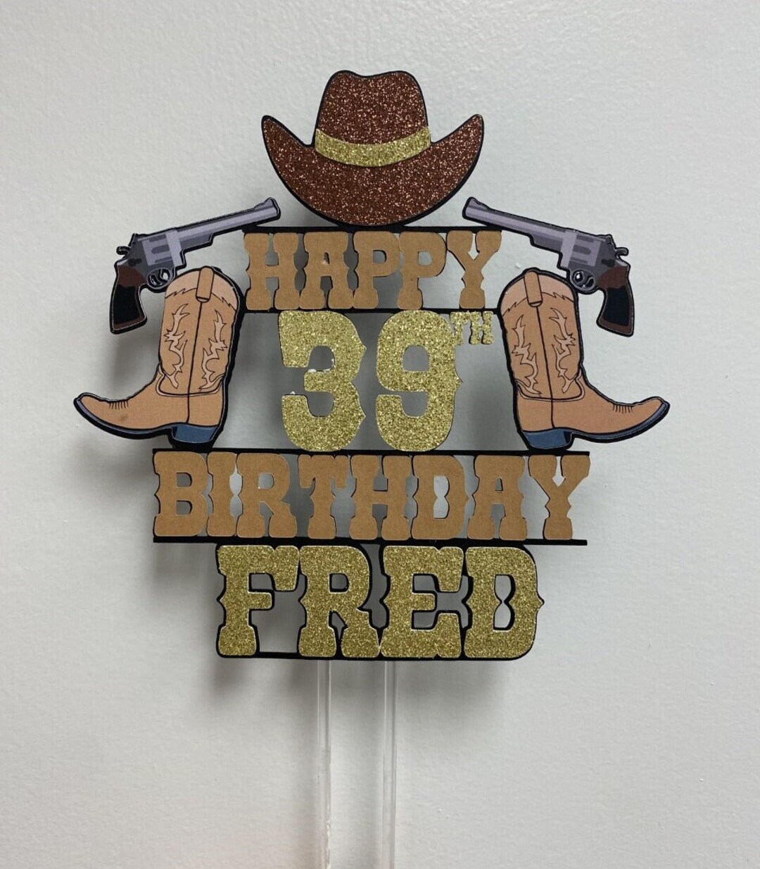 Wild West Cake Topper, Western, Country - Etsy