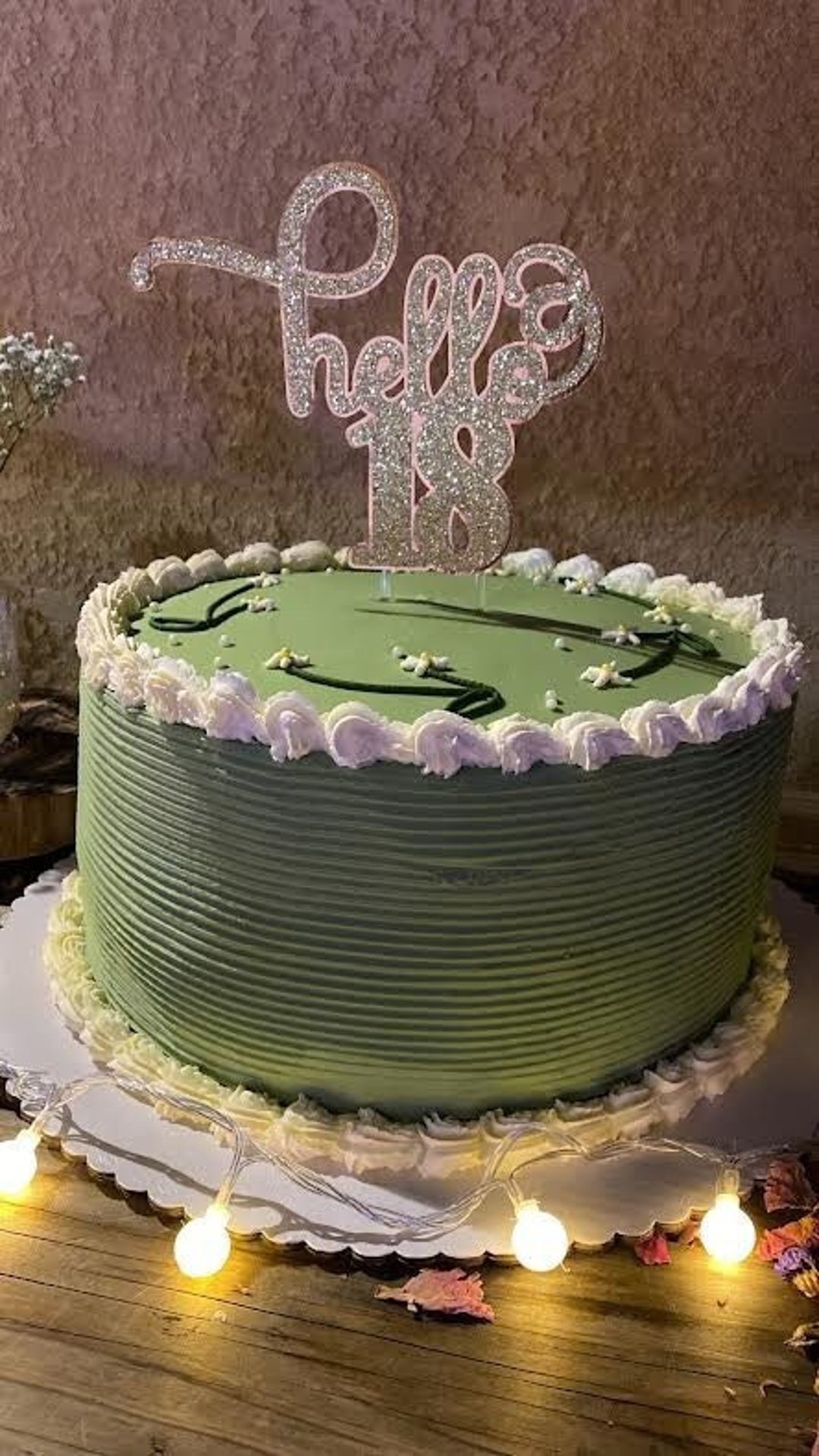 Hello 18 Cake Topper, Hello 18, 18, Eighteen, Birthday, Sixteen, 16 ...