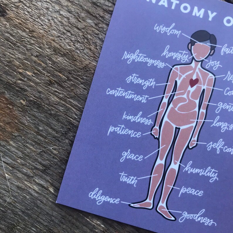 Anatomy of Love Valentine Cards Instant Download Printable - Etsy