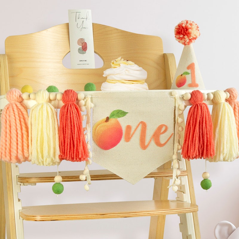 One Sweet Peach Birthday - Etsy
