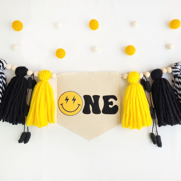 One Smiley Face Cake Topper - Etsy New Zealand
