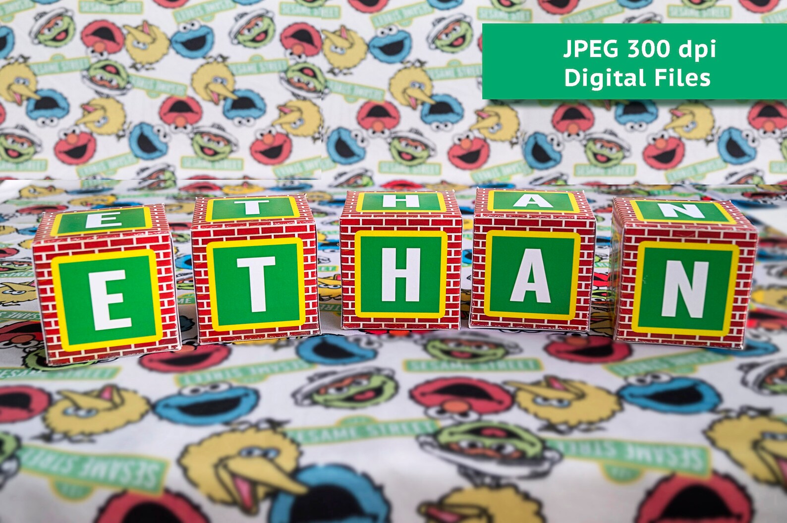 Personalized DIY Blocks Digital Printable - Etsy