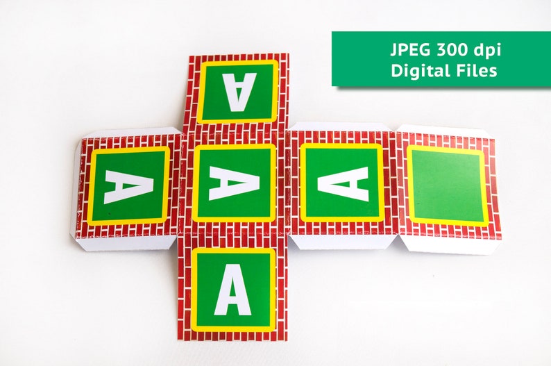 Personalized DIY Blocks Digital Printable - Etsy