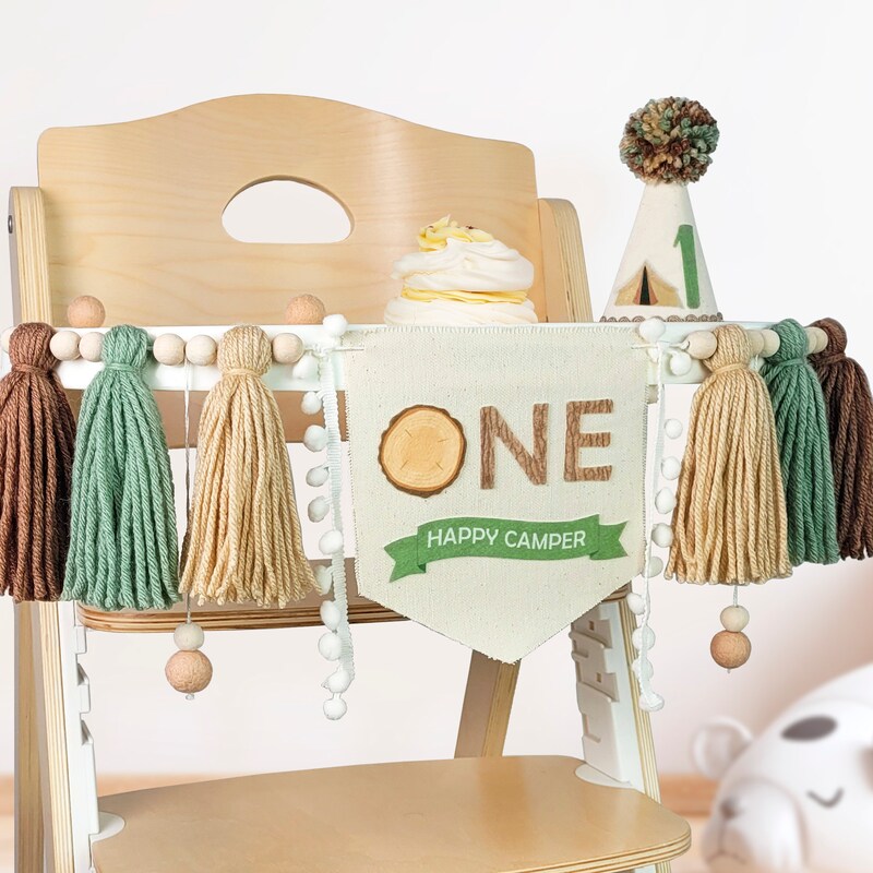 One Happy Camper Banner - Etsy