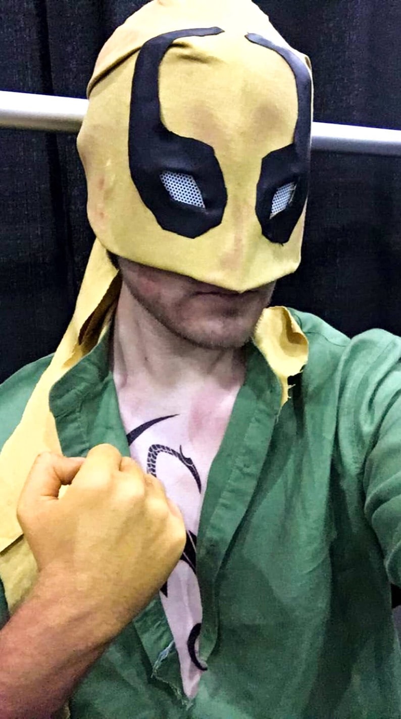 Danny Rand Dragon - Iron Fist Temporary Tattoo - Etsy