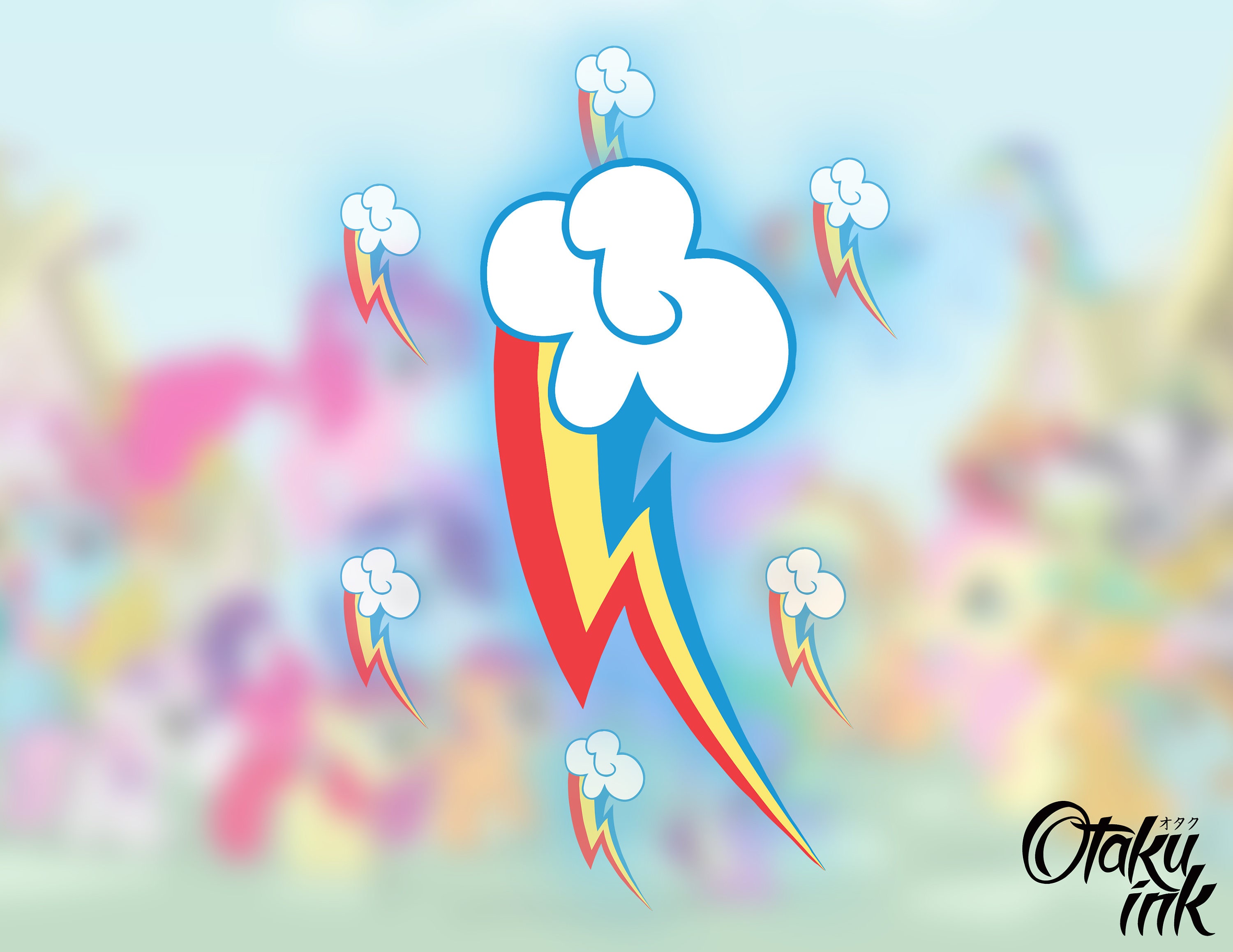 Sfondo My Little Pony Rainbow Dash Cutie Mark Rainbow Dash Pony Rarity