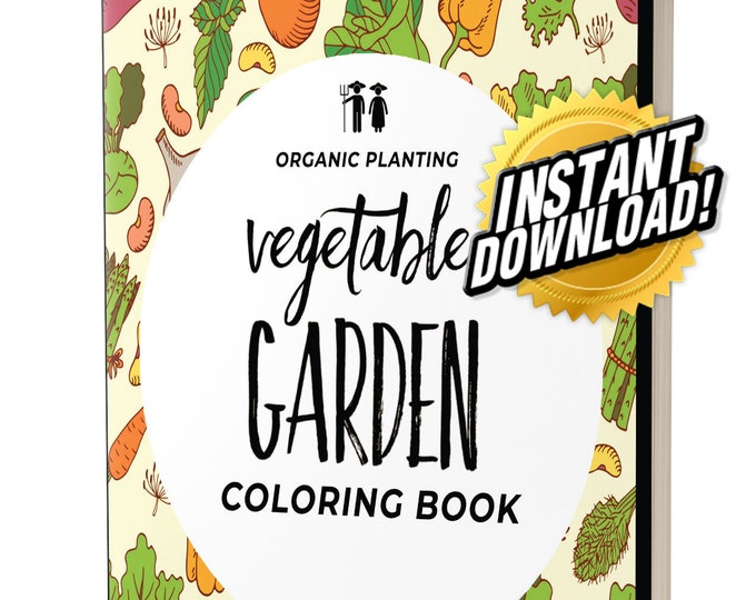 Medicinal Herb Plant Coloring Book Herb Garden Coloring Pages - Etsy