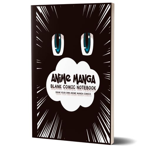 Anime Manga Blank Comic Notebook / Blank Comic Book Sketch - Etsy