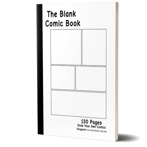 Anime Manga Blank Comic Notebook Blank Comic Book Sketch Etsy