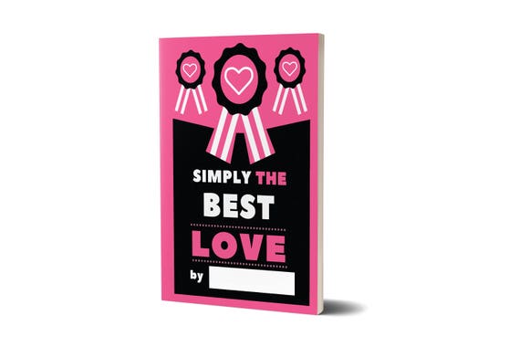 Simply The Best Love Fill In JournalCouples Book Unique | Etsy