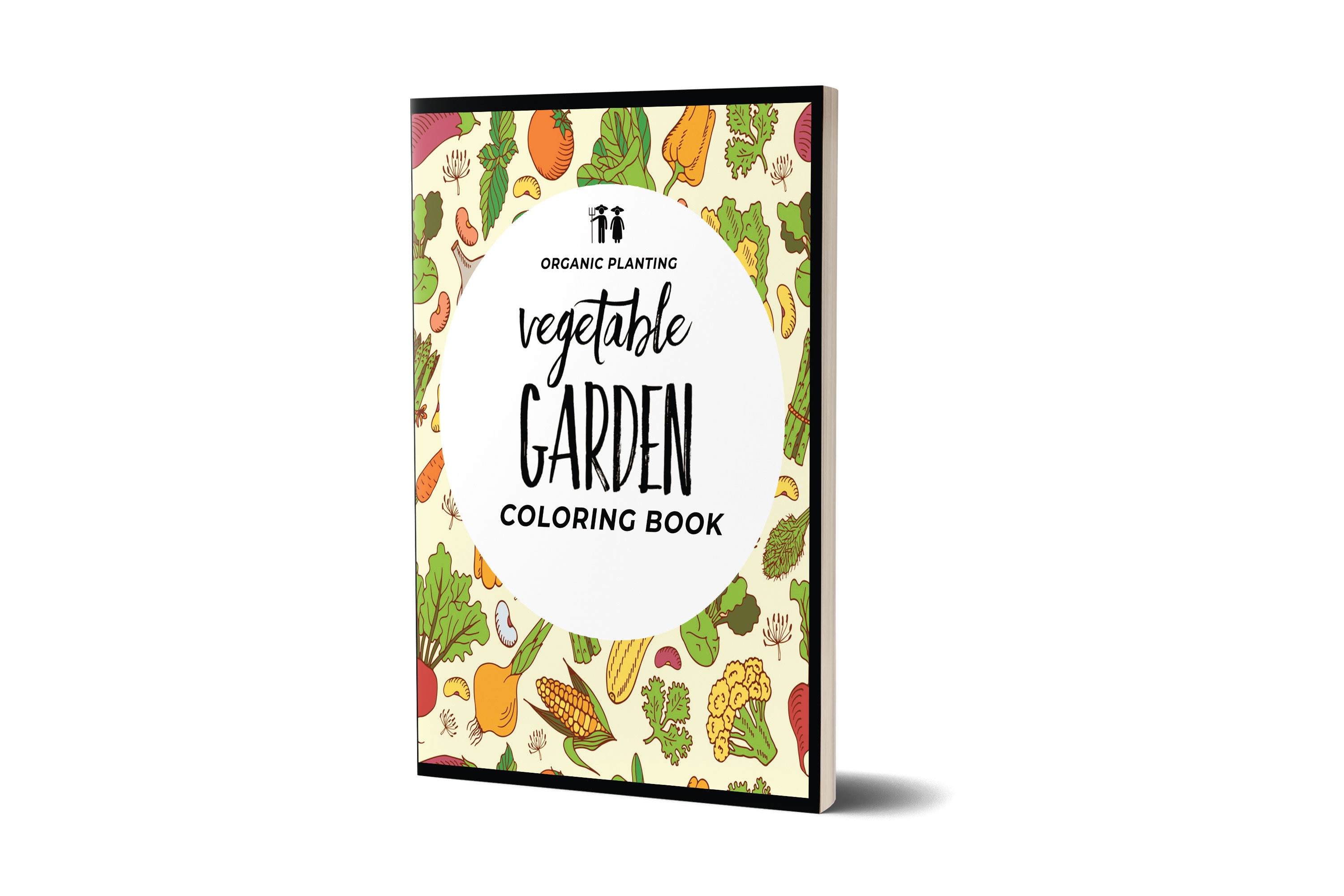 Vegetable Garden Coloring Book, Veggie Vegetable Garden Coloring Pages ...