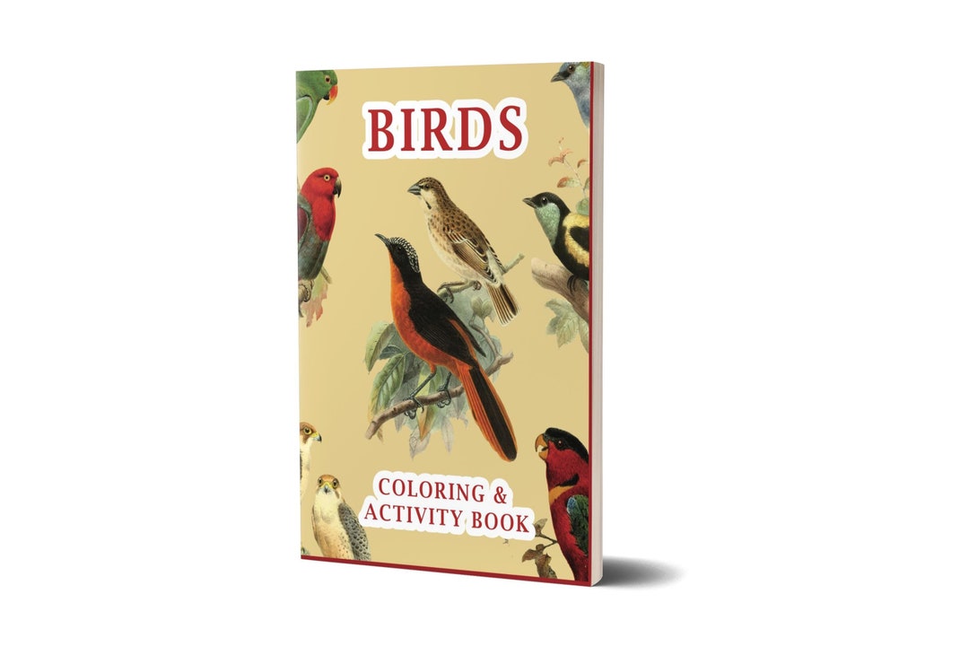 Birds - Coloring & Activity Book for Bird Watcher's - Fun for All Ages ...