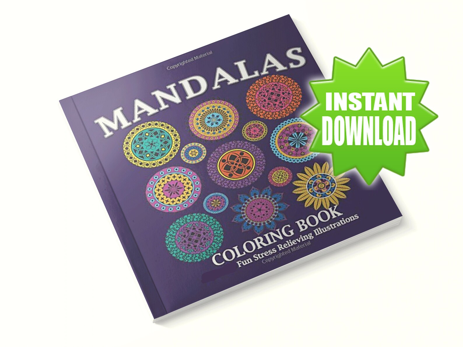15 Mandalas Coloring Pages, Coloring Pages Instant Download, Mandala ...