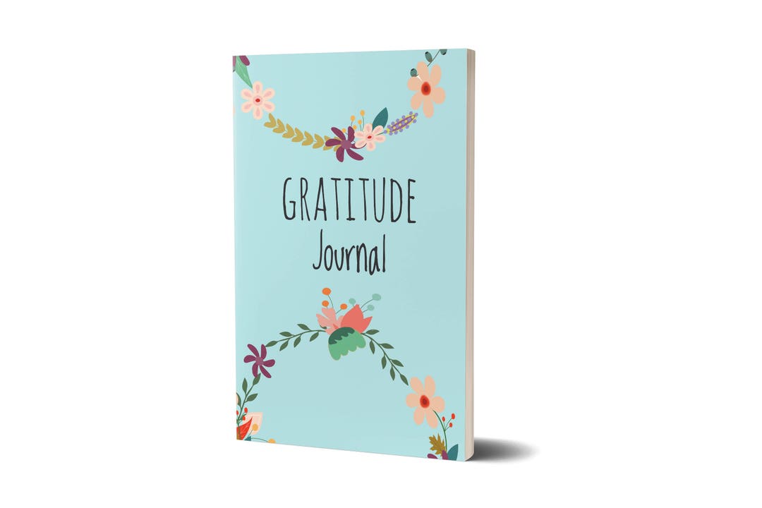 Gratitude Journal, Gratitude Attitude Floral, Gratitude Journals ...