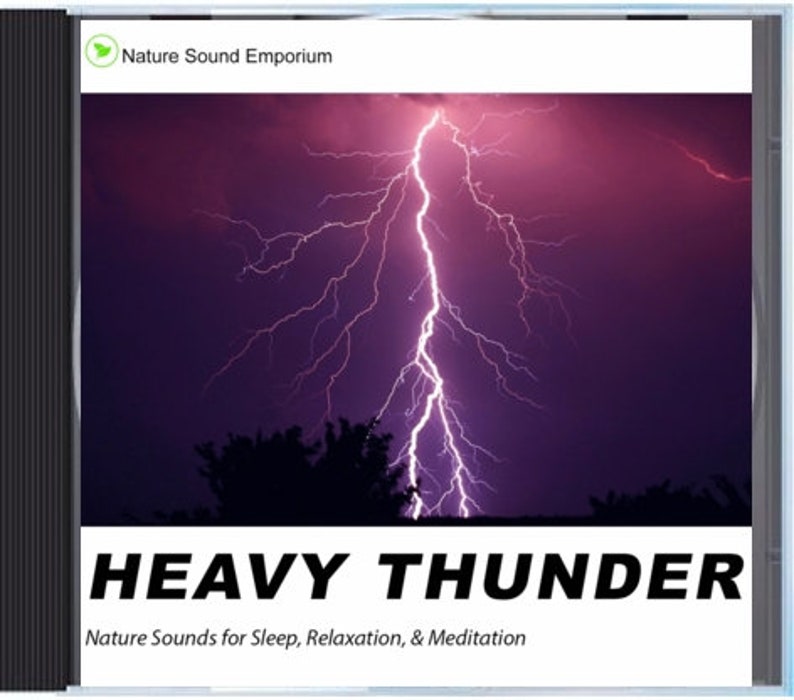 Heavy Thunder Nature Sound CD - Nature Sounds for Deep Sleep ...